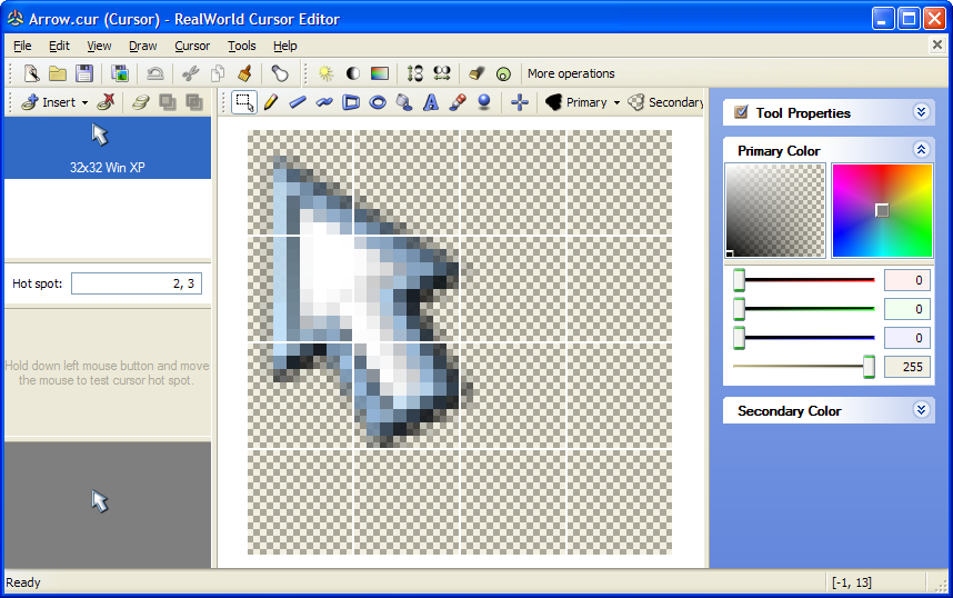 Real World Cursor Editor - Freeware - Applications - File Catalog ...